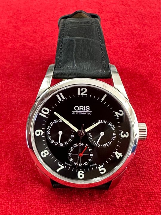 ORIS Automatic 17 Jewels ตัวเรือนสแตนเลส นาฬิกาผู้ชาย มือสองของแท้ | Lazada.co.th