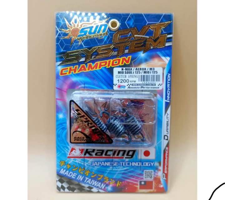 SUN RACING Clutch Spring for NMAX/AEROX/M3/MIO/MSI 125/GEAR/GRAVIS ...