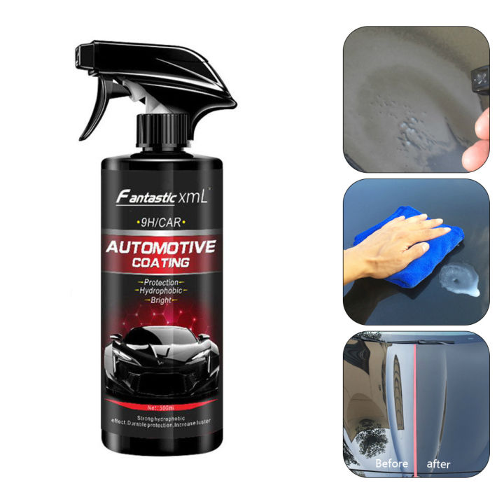 Pink Stuff Car Wax Spray and Polish Coating Auto Car Wash Hydrophobic Nano Ceramic Coating ...