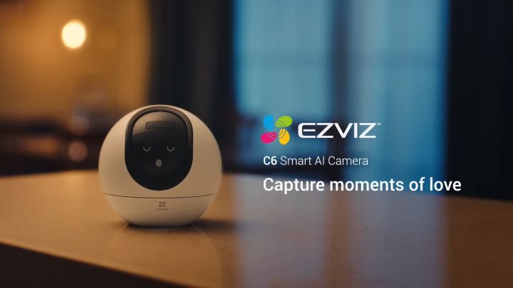 EZVIZ C6 2K 4MP Full HD Resolution Pan & Tilt 360° Panoramic View ...