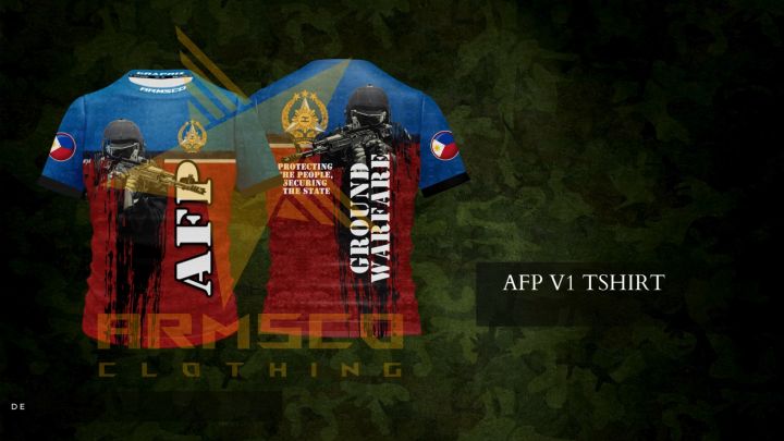 AFP V1 T-Shirt Full Sublimation | Lazada PH