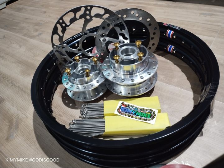 HONDA trinity , xrm 125 , motard RIM SET ( free bolts) | Lazada PH