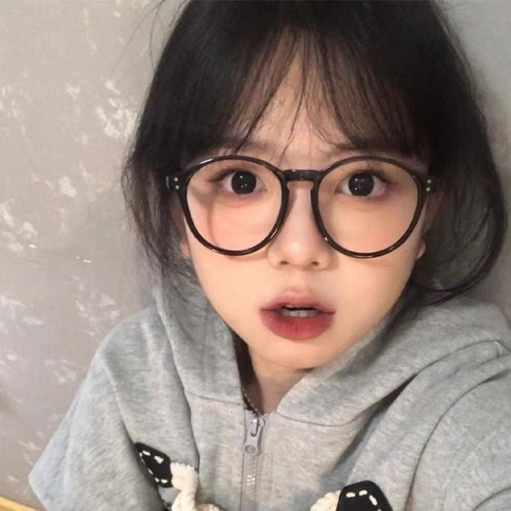 Womens Glasses Frame Face Without Makeup Gadget Ultra Light Black Frame Glasses Myopia With