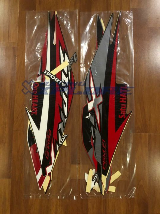 les body / striping supra x 125 R 2016 sporty | Lazada Indonesia