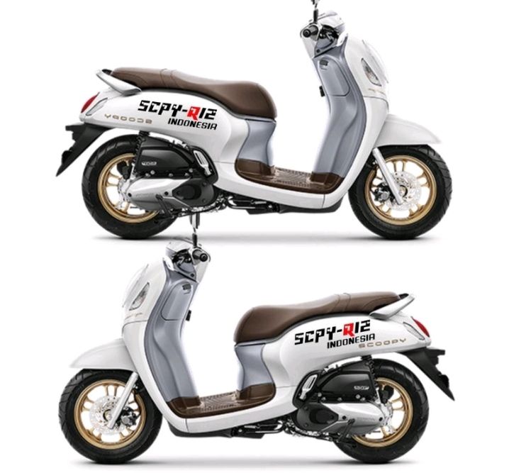 Stiker SCPY R12 / Stiker Body Scoopy / Stiker Scoopy R12 / Stiker ...