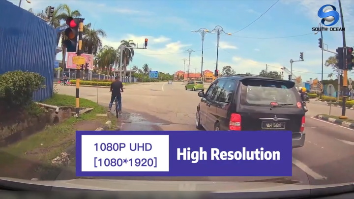 XIAOMI 3 Camera Lens Car Hd 1080p 24h Parking Monitor Dvr Wifi Dash Cam ...