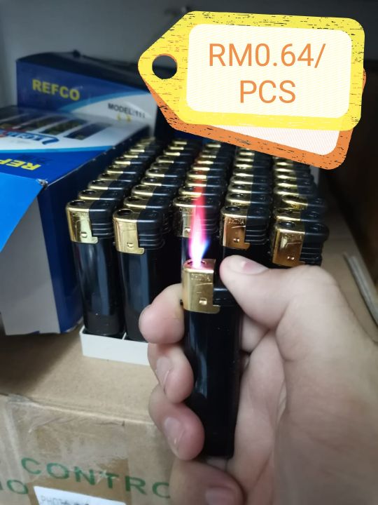Pemetik Api Laser /Antiwind lighter/ Laser Lighter/ 防风打火机 / Refillable ...