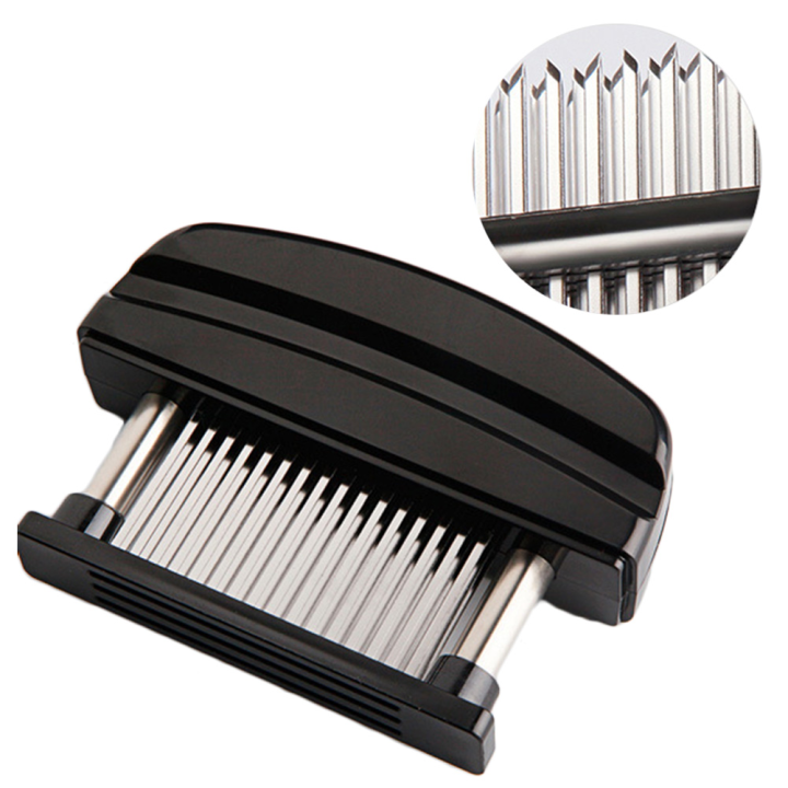 48 Blades Needle Meat Tenderizer Stainless Steel Knife Meat Beaf Steak ...