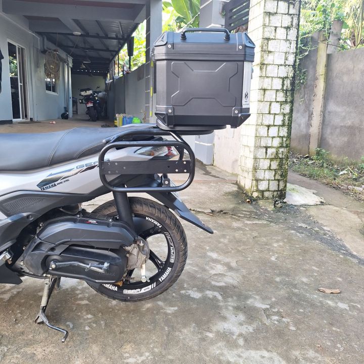 YAMAHA MIO GEAR 125/ GEAR S - TOP BOX BRAKET WITH SIDE PANNIER (HEAVY ...