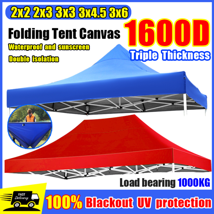 1500DThickening tent outdoor heavy duty 7 colors 2x2/2x3/3x3/3x4.5/3x6M ...