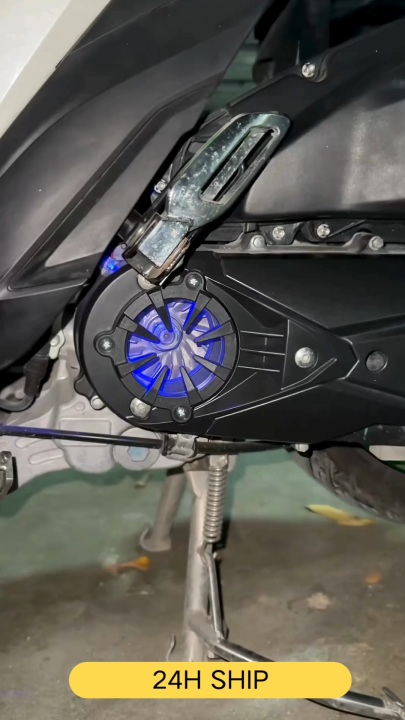 Honda Click 125i 150i Transparent Acrylic CVT Cover with Light Box and ...