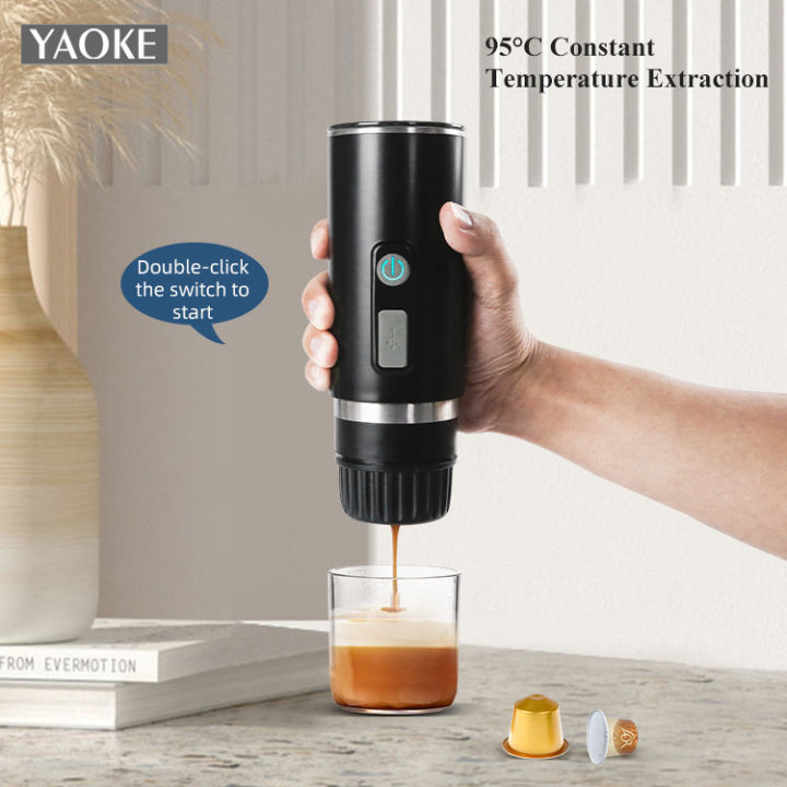 Yaoke Kfj100 Portable Automatic Espresso Capsule Coffee Machine Size ...