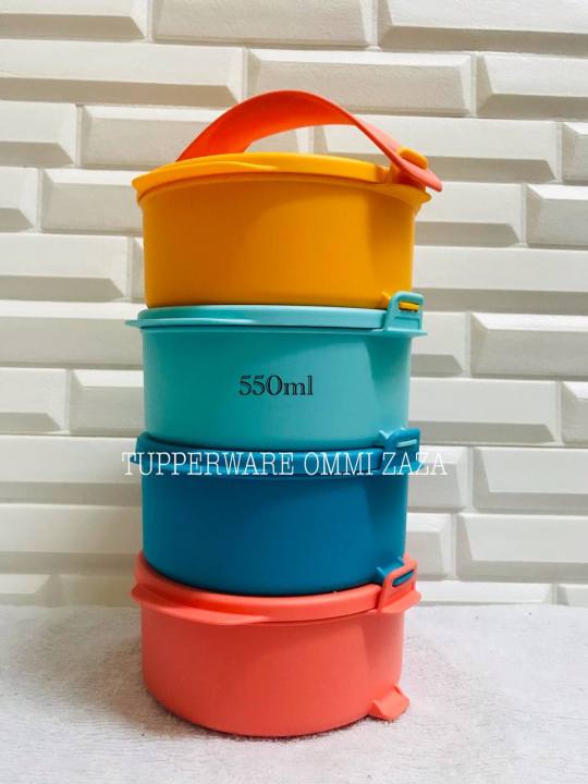 🔥HOT SALE🔥TUPPERWARE TIFFIN SET | Lazada