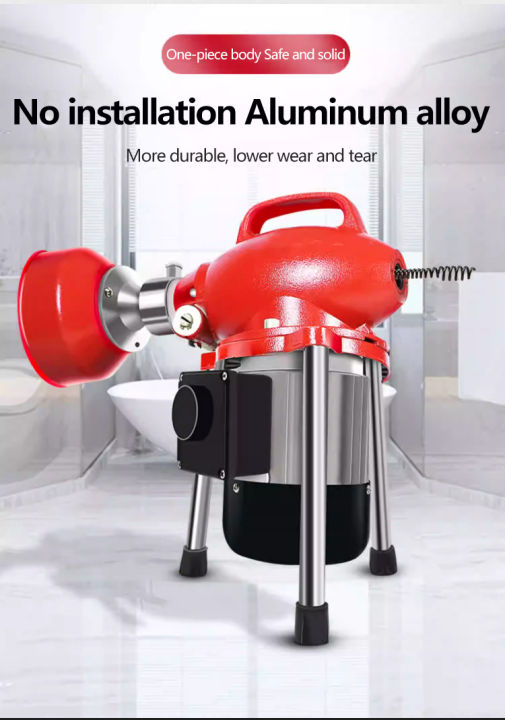 DEKES Automatic Dredge Machine Professional Clear Toilet Blockage Drain ...