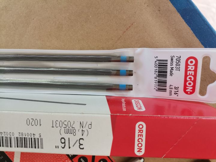 3pcs. Oregon Round File for 070 Chainsaw 7/32 , 3/16 | Lazada PH