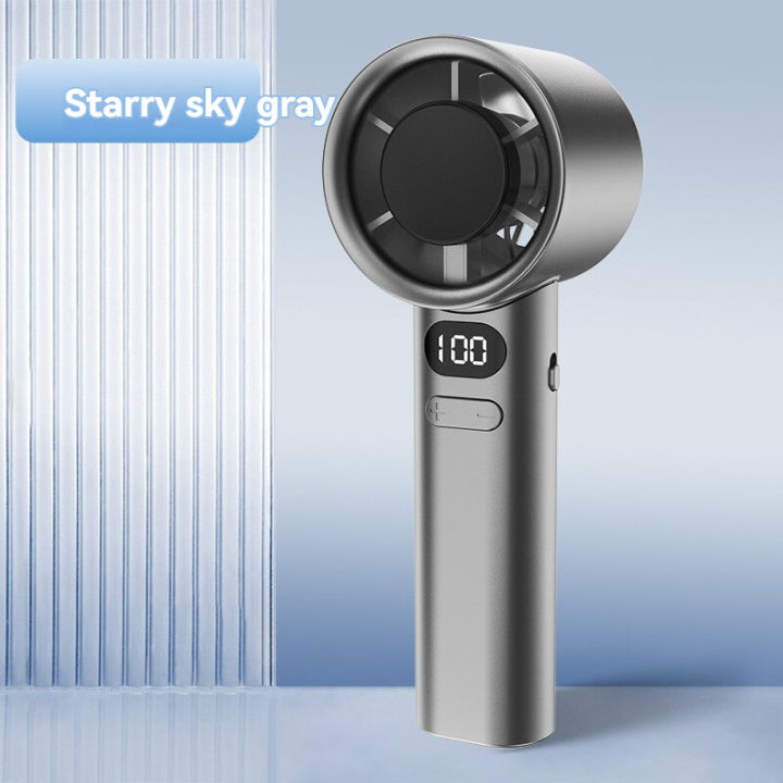 Turbo Fan Portable Fan Rechargeable Strong Wind 120 Wind Speed Mini Fan ...