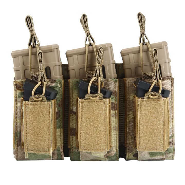 Triple Mag Pouch Open-Top Mag Pouches Magazine Pouches for M4 M16 AK ...