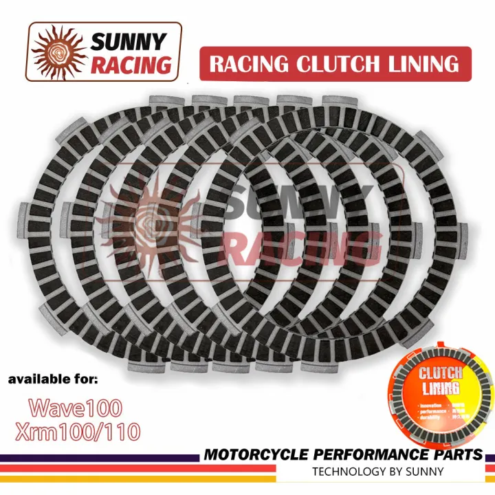 Racing Clutch Lining and Clutch Spring for Wave Xrm 100/110 | Lazada PH