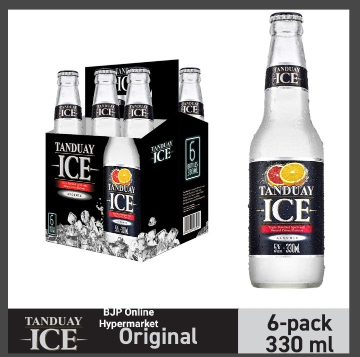 TANDUAY ICE ALCOHOL MIX | BUNDLE OF 6 | 330 ML | ORIGINAL | BLUE ...
