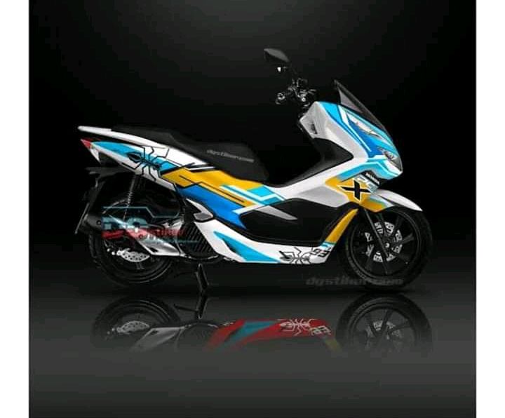 DECAL HONDA PCX 150/160 cc FULL BODY BEBAS DESAIN | Lazada Indonesia