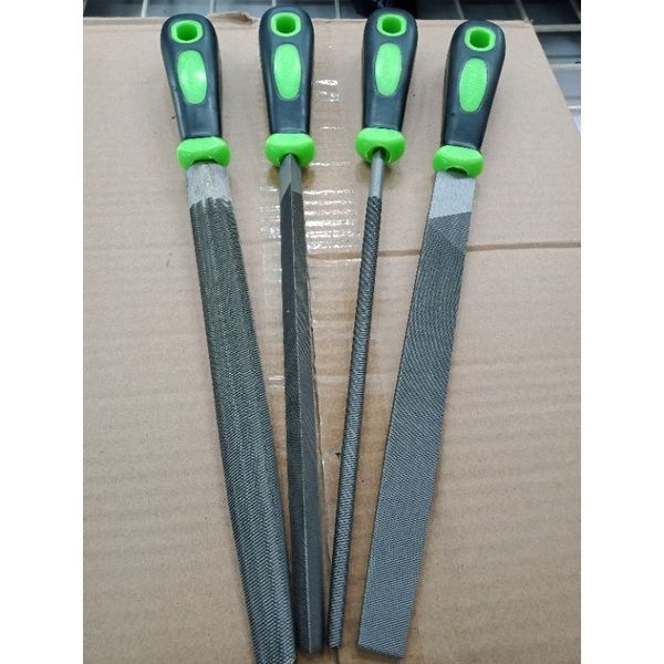 STEEL FILE 8 inch ( Flat, Round, Half Round, Triangle) | Lazada PH