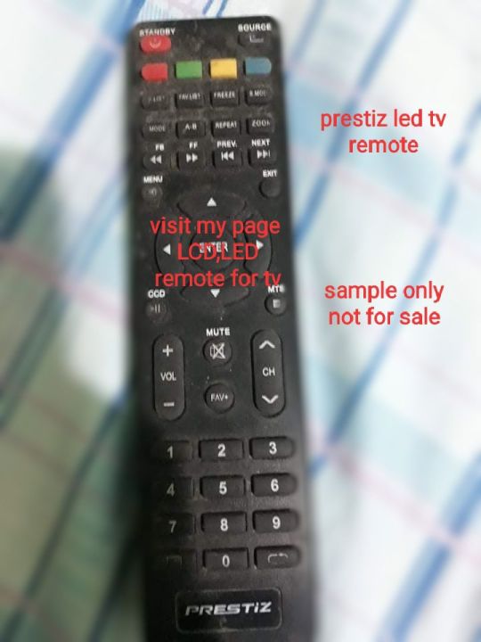 prestiz LED TV remote,100% na gagana sa tv mo | Lazada PH