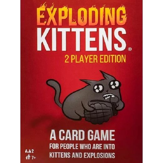 EXPLODING KITTENS 2 PLAYERS EDITION | Lazada PH