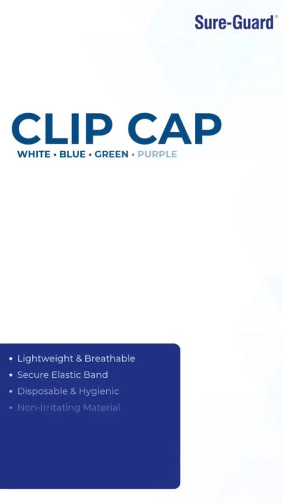 Sure-Guard Disposable Clip Cap (100pcs./Pack) | Lazada PH
