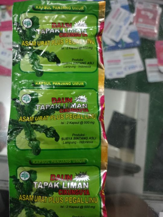 daun tapak Liman,original,manjur buktikan khasiatnya,harga/rtng20saset ...