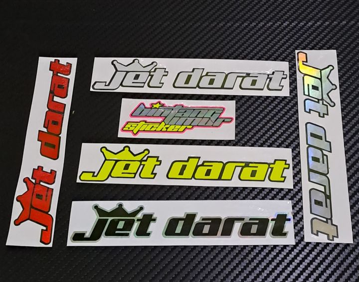 STICKER STIKER JET DARAT CUTTING STICKER | Lazada Indonesia