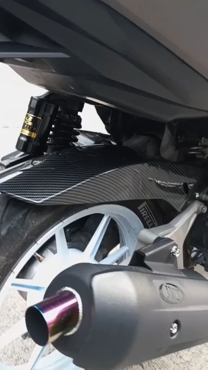 Motorcycle Rear Tire Hugger Mud Guard Fender Mud Splash Guard Mudguards ...