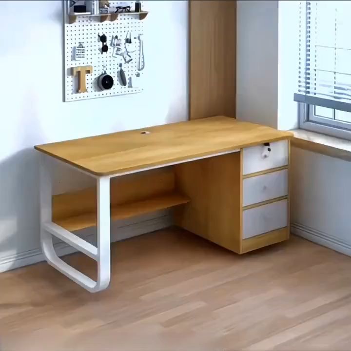 Computer Table Comp Office Staff Desk Desk Simple Home Student Bedroom Desk Office Staff Desk ...