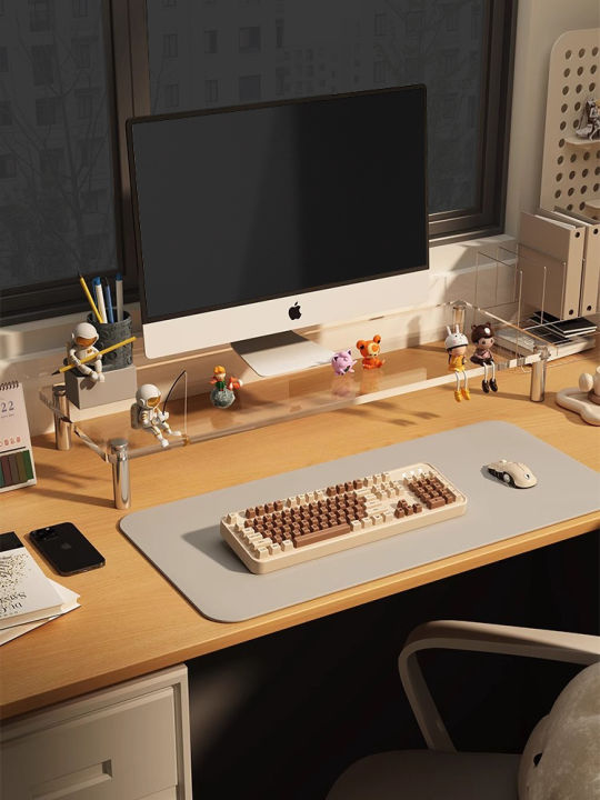 Acrylic Computer Riser Display Stand Notebook Support Desktop ...