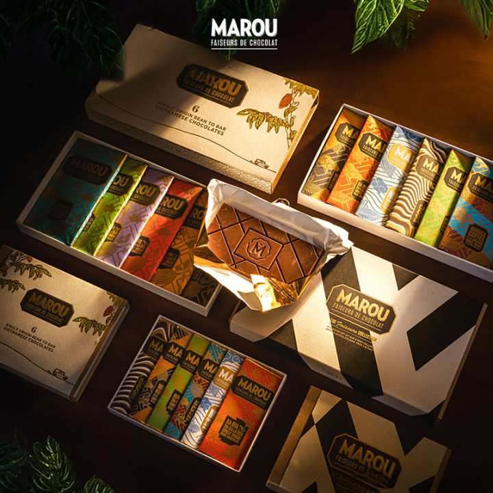 New Year Gift List H's Single Origin Premium Marou Chocolate Creative ...