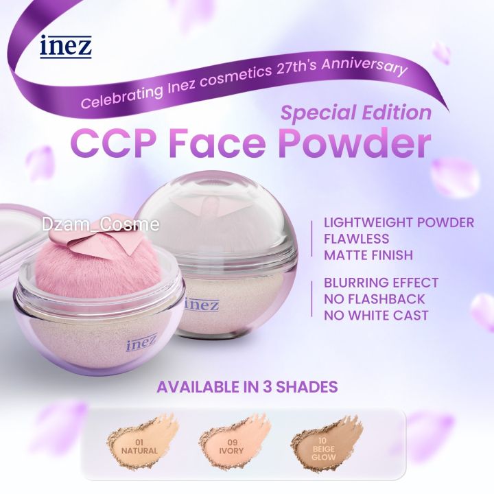 INEZ CCP Face Powder Limited Edition / Bedak tabur | Lazada Indonesia