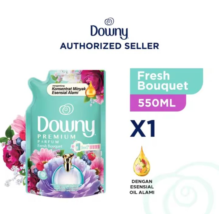 DOWNY PREMIUM PARFUME FRESH BOUQUET 550ML | Lazada Indonesia