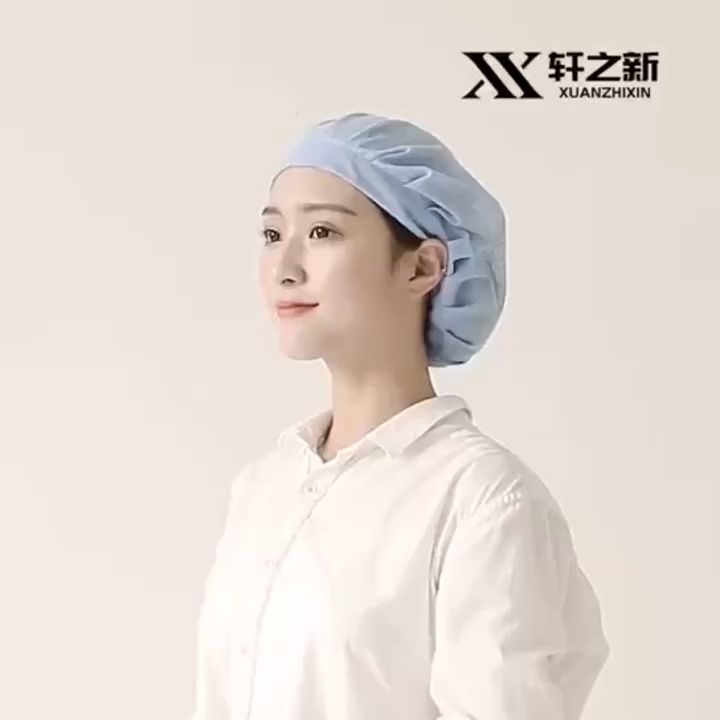 GOODSHOP Black Chef Hat Female Kitchen Work Mesh Hat Dining Sanitary ...