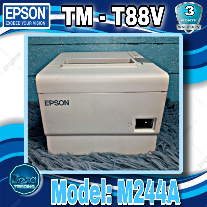 EPSON TM-T88V THERMAL POS RECEIPT PRINTER MODEL: M244A | Lazada PH