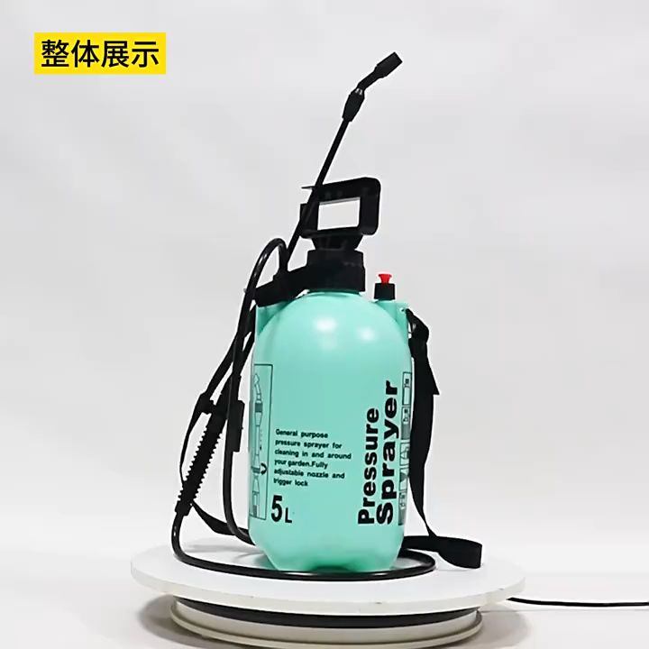 5L Pressure Sprayer Compressed Air Spray Garden Shoulder Sprayer Pump ...