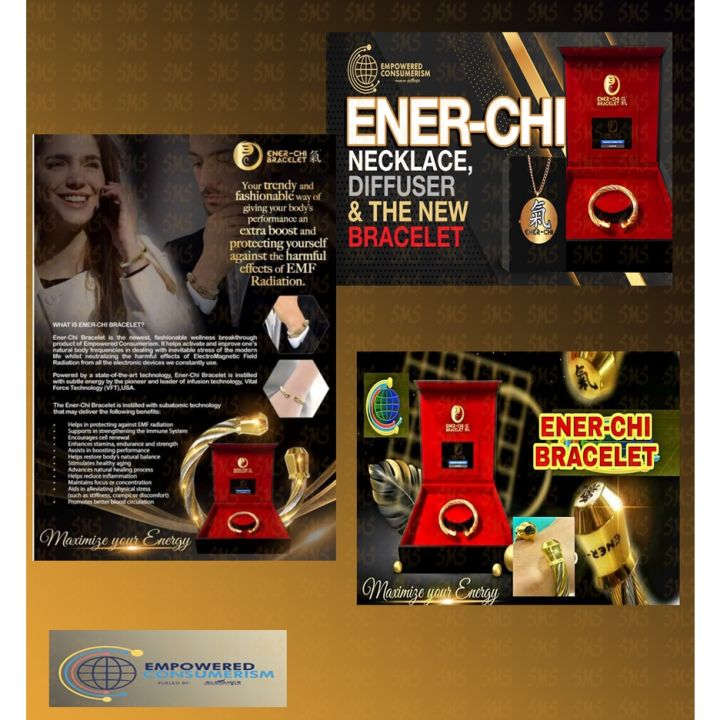 Ener-chi bracelet USA technology Brand by Empower Consumerism(Brand New) | Lazada PH