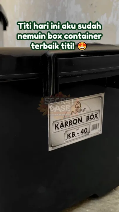 BOX CONTAINER - Kotak Plastik Serbaguna 21L ~ 180L / Kontainer Box ...