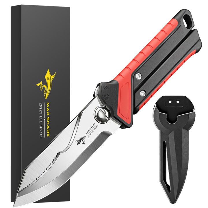 Mad Shark | Bone Cutting Multi-functional Kitchen Scissors | Lazada PH