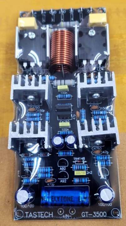วงจรแท่นขยายเสียงรุ่นGt3500 รับไฟ 45-100vdc | Lazada.co.th