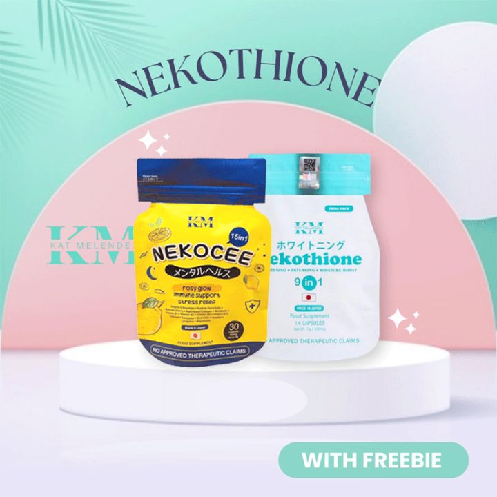 NEKOTHIONE 9 in 1 and NEKOCEE Glutathione Capsule by Kath Melendez ...