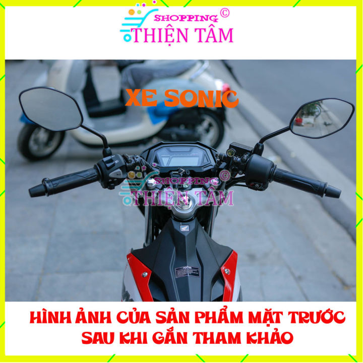 Hàng Zin Xe Sonic Gương Kính Chiếu Hậu Sonic 150 Chân Ngắn Gắn Nhiều Xe ...