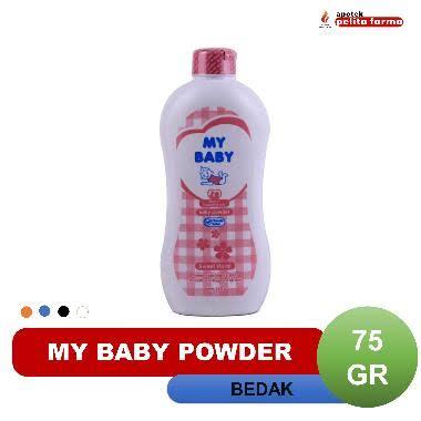 My Baby powder warna pink ukuran 75 gr + 15 gr | Lazada Indonesia
