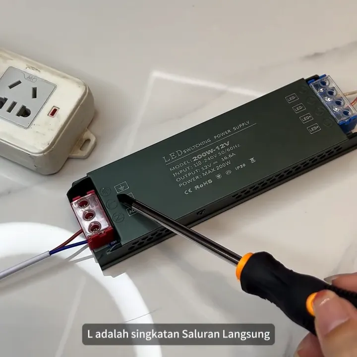 Power Supply 24V 100W / 200W/300W/400W Trafo Indoor Light Box LED Strip ...