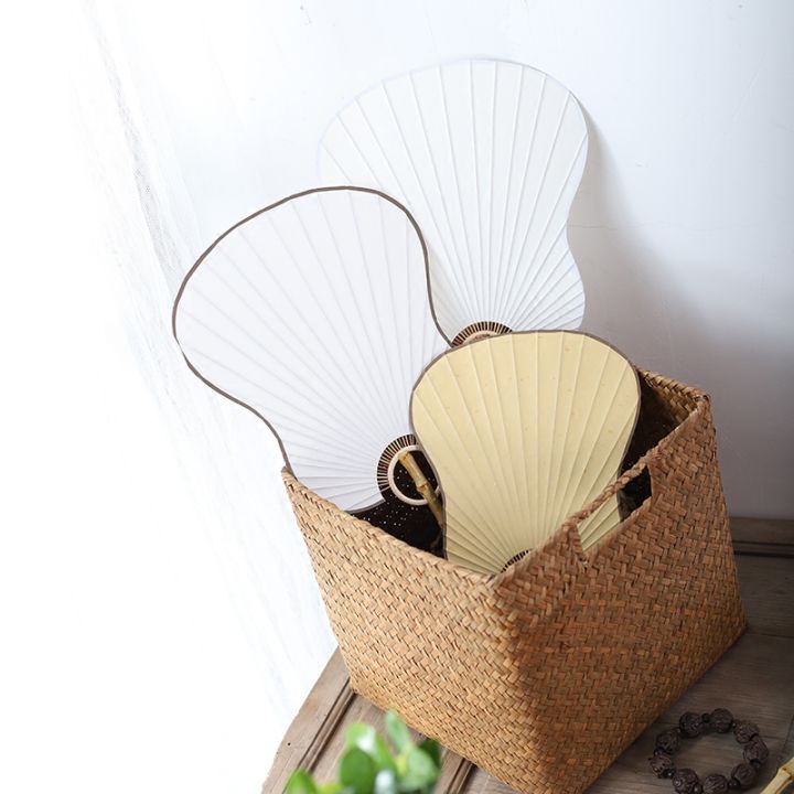 Pure White Ancient Chinese Style Zen Bamboo Root Wooden Handle White ...