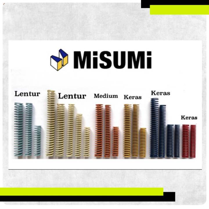 Per misumi spring misumi 100% Original Japan Menggunakan kemasan ...