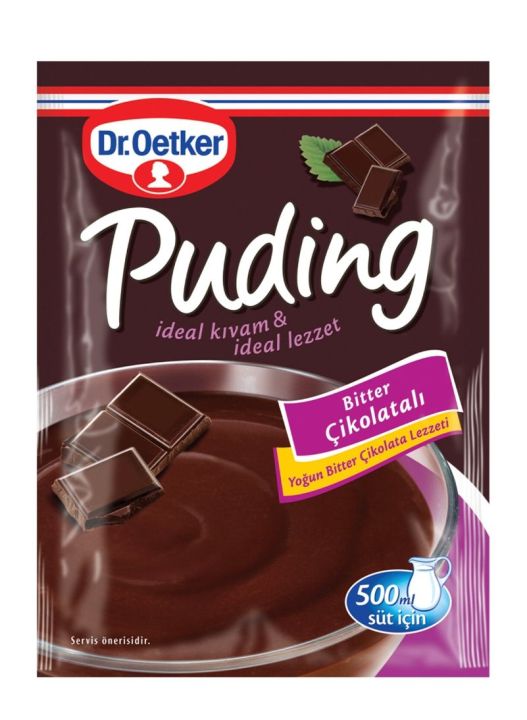 ผงพุดดิ้ง pudding powder รส Chocolate Bitter ขนาด 115 กรัม สินค้าคุณภาพ ...
